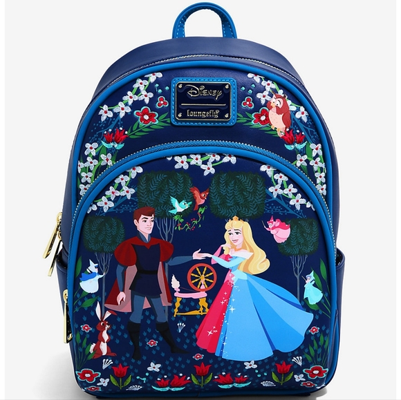 Loungefly | Bags | Loungefly Disney Sleeping Beauty Floral Mini ...